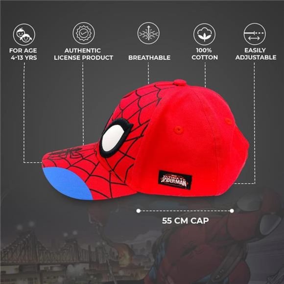 Accessories | Marvel Spiderman Hat For Boys Breathable Spiderman ...